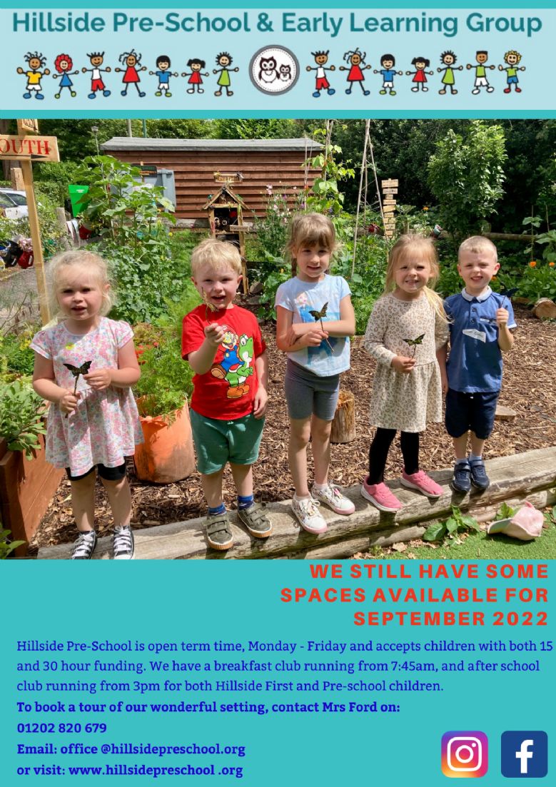 Hillside First School - Breakfast & After School Club